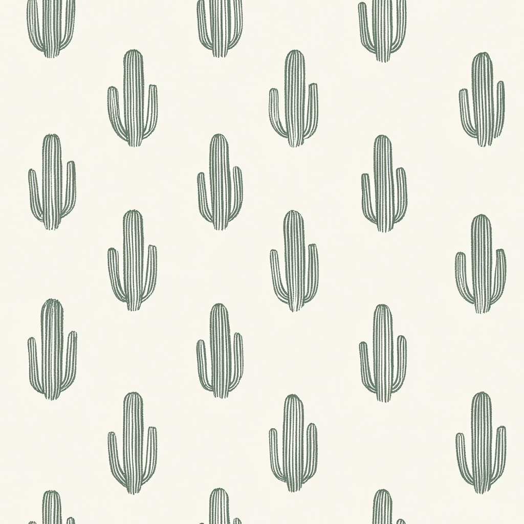 Sage Cactus Wallpaper » Wallpaper Online Canada